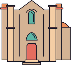 Amphora icon cartoon style Royalty Free Vector Image