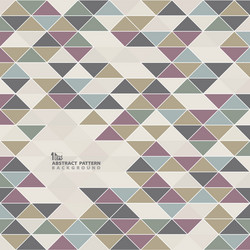 Tile triangle pattern or flat background Vector Image