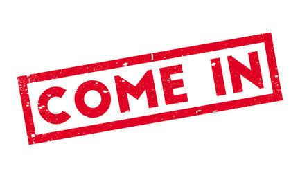 Come in rubber stamp Royalty Free Vector Image
