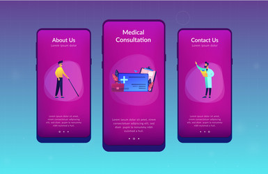 Smart technologies devices banner card set Vector Image