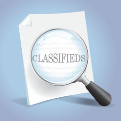 Classifieds Vector Images (over 5,500)