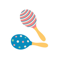 Assembled disassembled children colorful plastic Vector Image