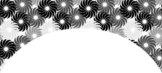 Monochrome japanese style windmill background Vector Image