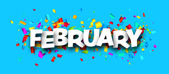 February Word Vector Images (over 5,500)