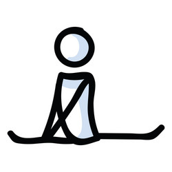 Stick Figures Meditating Vector Images (over 140)