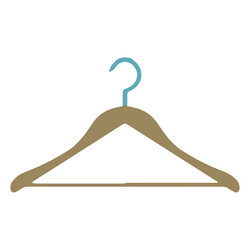 Special hotel clothes hanger closed Royalty Free Vector