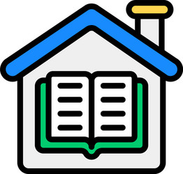 Public library Royalty Free Vector Image - VectorStock