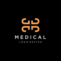 Good doctor logo template this design use Vector Image