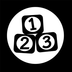 123 Blocks Icon Vector Images (70)