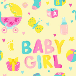 Baby background with two lines pastel colors Vector Image