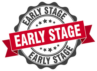 Early stage stamp sign seal Royalty Free Vector Image