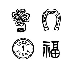 Good Luck Symbols Vector Images (over 10,000)