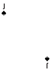 Custom of playing card template for any design Vector Image