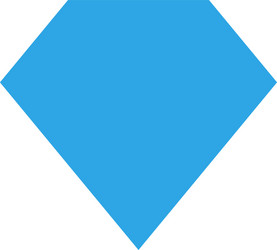 Diamond icon graphic design template Royalty Free Vector