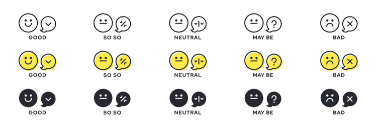 Good Bad Icon Vector Images (over 8,800)