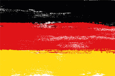 Germany flag official colors and proportion Vector Image