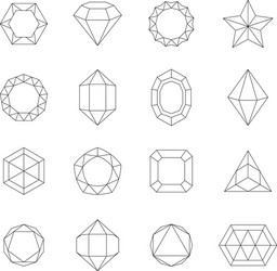 Hand drawn seamless pattern with salt crystals Vector Image