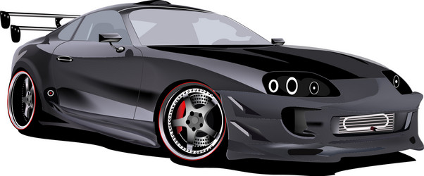 Toyota Supra Vector Images (19)