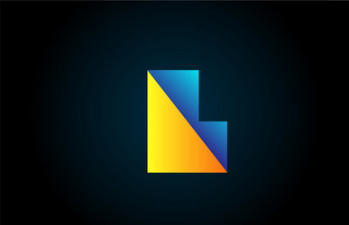 Blue and Yellow L Logo Vector Images (over 200)