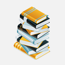 Stack of Books Vector Images (over 25,000)
