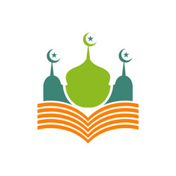 Islamic education school or university logo design