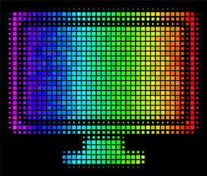 Computer Spectral Display Vector Images (27)