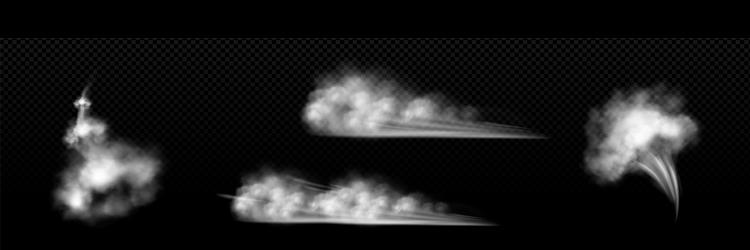 Jet Smoke Vector Images (over 1,200)