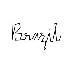 Brazil Word Art Vector Images (over 180)