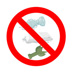 Dont Throw Rubbish Sign Vector Images (over 150)