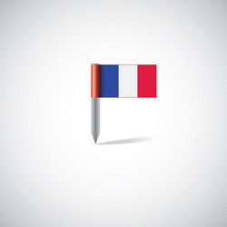 Bundle of france icon flag symbol sign Royalty Free Vector