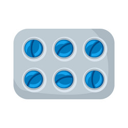 Blister pack icon Royalty Free Vector Image - VectorStock