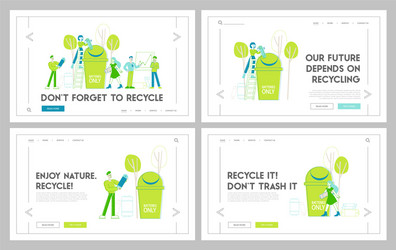 Heaps of waste stray dogs pollution Royalty Free Vector