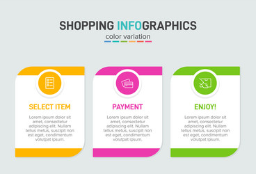 Infographic 3 Items Vector Images (over 880)