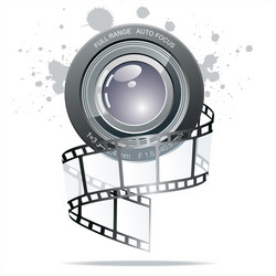 Colorful film Royalty Free Vector Image - VectorStock