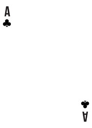 Custom of playing card template for any design Vector Image