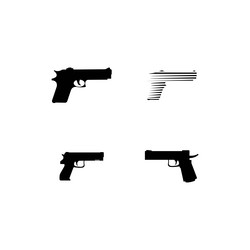 Gun logo Royalty Free Vector Image - VectorStock