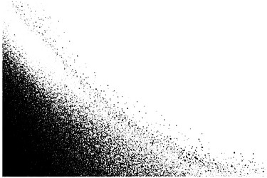 Gritty gravel texture gradient halftone overlay Vector Image
