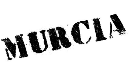 Murcia stamp rubber grunge Royalty Free Vector Image