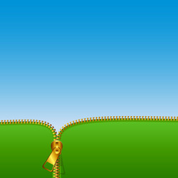 Abstract background with zipper Royalty Free Vector Image