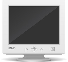 Monitor Royalty Free Vector Image - VectorStock