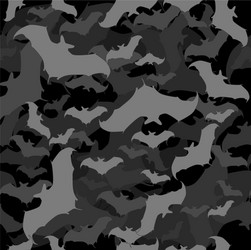 Military camouflage seamless army brown hunting Vector Image