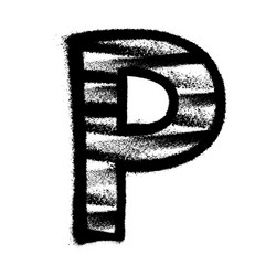 Graffiti Bubble Letters P