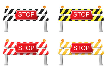 Road sign traffic street warning Royalty Free Vector Image
