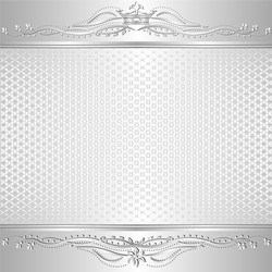 Silver background Royalty Free Vector Image - VectorStock