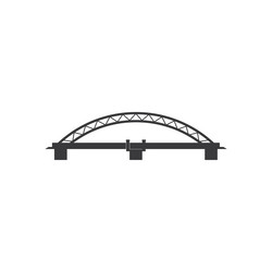 Bridge icon Royalty Free Vector Image - VectorStock