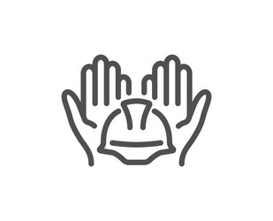 Builders union icon care ocnstruction workers Vector Image