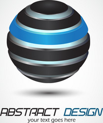Metal sphere 2 Royalty Free Vector Image - VectorStock