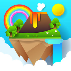 Volcano Dormant Vector Images (44)