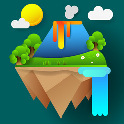 Volcano Dormant Vector Images (91)