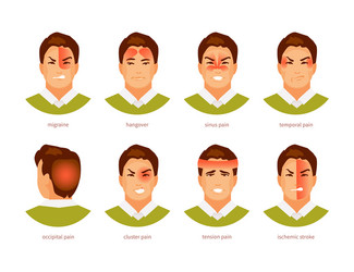 Types Headache Vector Images (over 140)